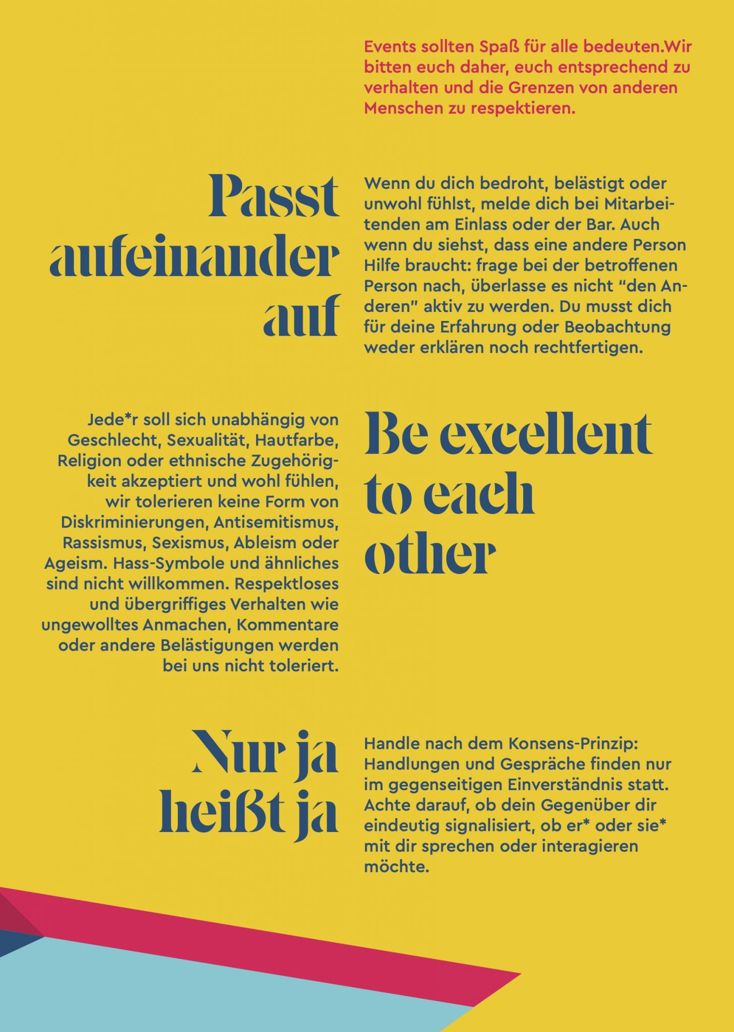 Awareness Poster - Safe the Dance